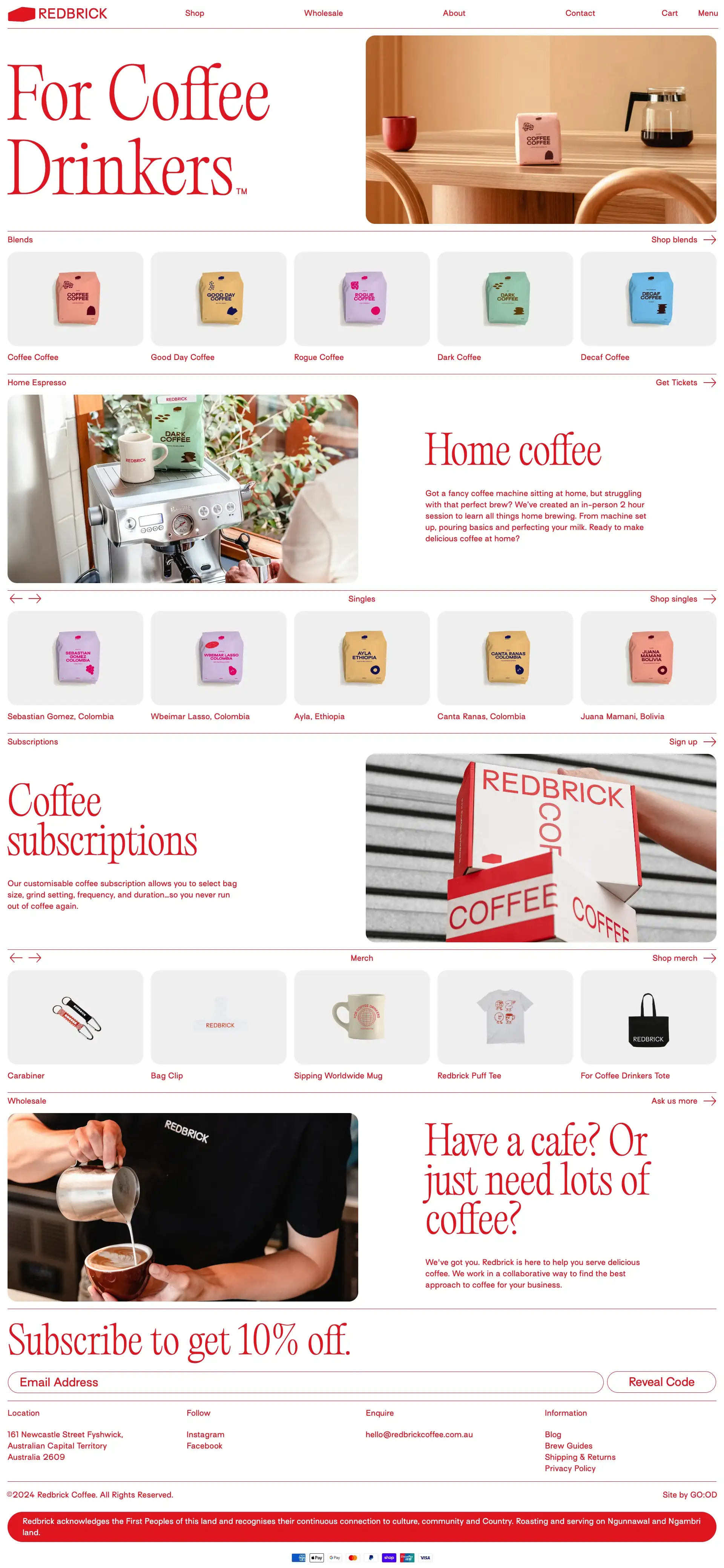 redbrick | eCommerce Example